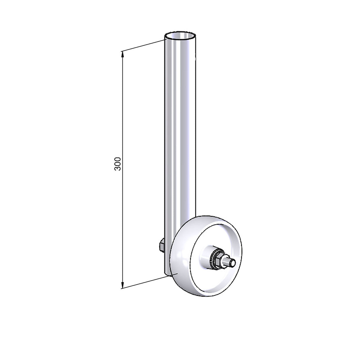 Castor Wheel Assembly – Onsite Hire